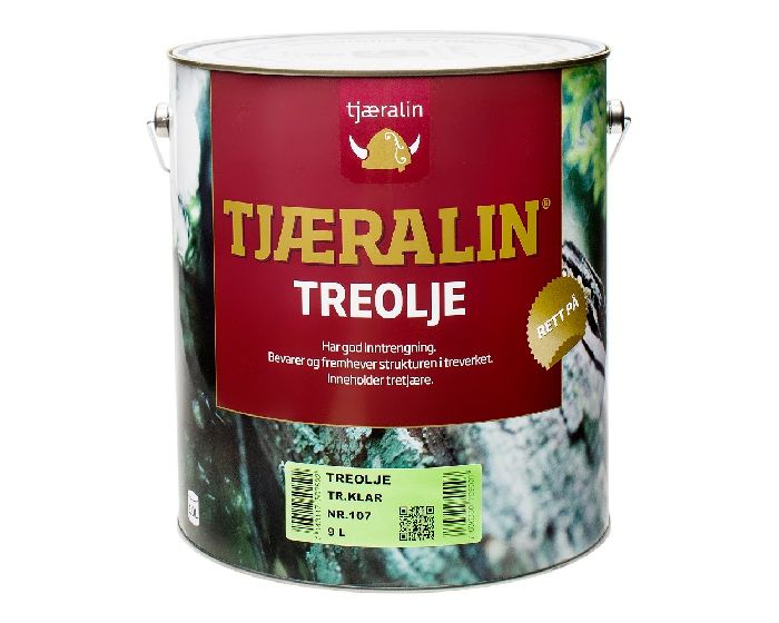 TJÆRALIN TREOLJE 10 liter alle farger – Kulør Odden