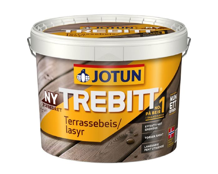 TREBITT TERRASSE BEIS 10 liter alle farger – Kulør Odden